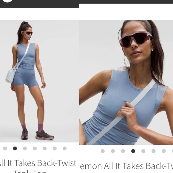 lululemon athletica | Tops | Nwt Lululemon All It Takes Backtwist ...